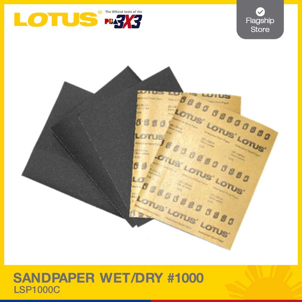 LOTUS SANDPAPER WET DRY 1000