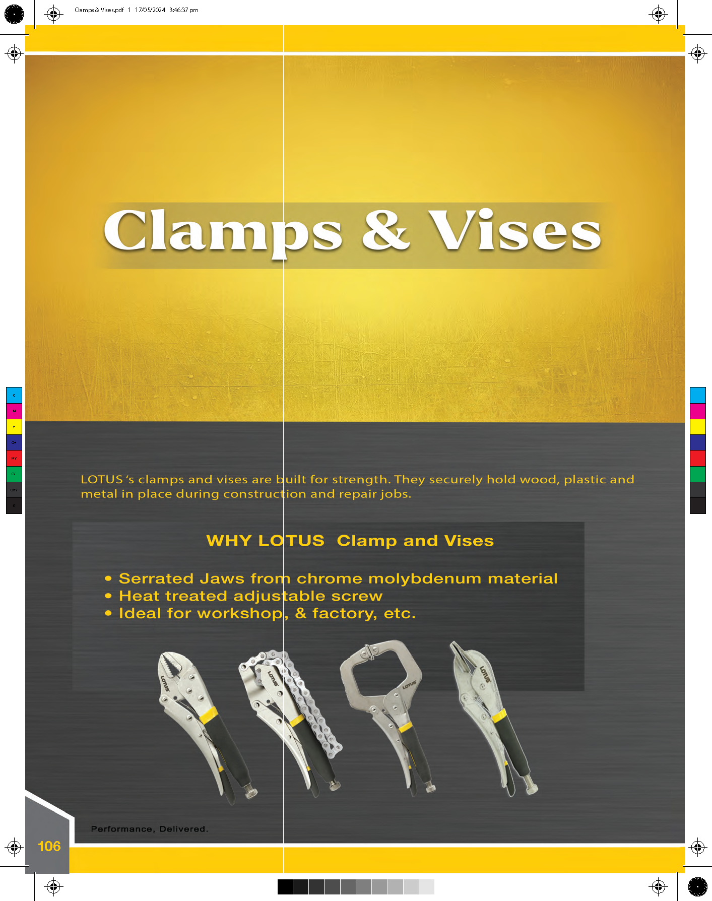 Clamps & Vises | Lotus Tools Philippines
