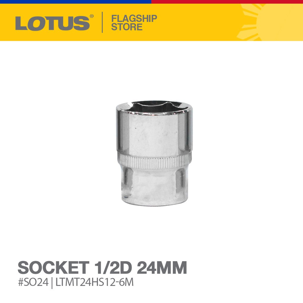 LOTUS SOCKET 1/2D 8MM #SO08 | LTMT8HS12-6M – Lotus Tools Philippines