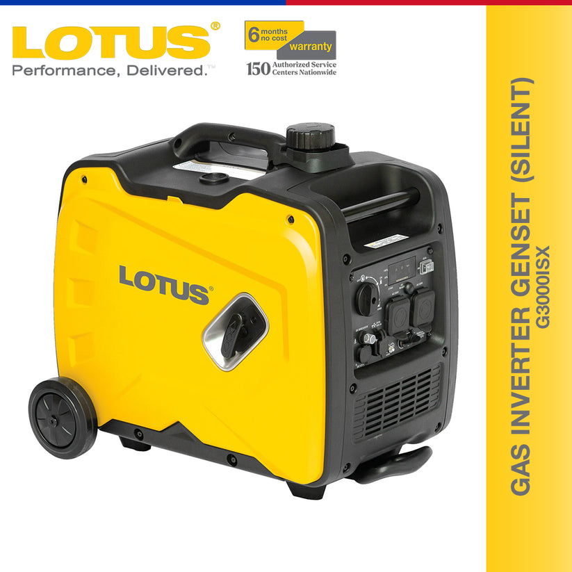 Lotus Gas Inverter Generator Set (SILENT) G2000ISX | G3000ISX | G4000I