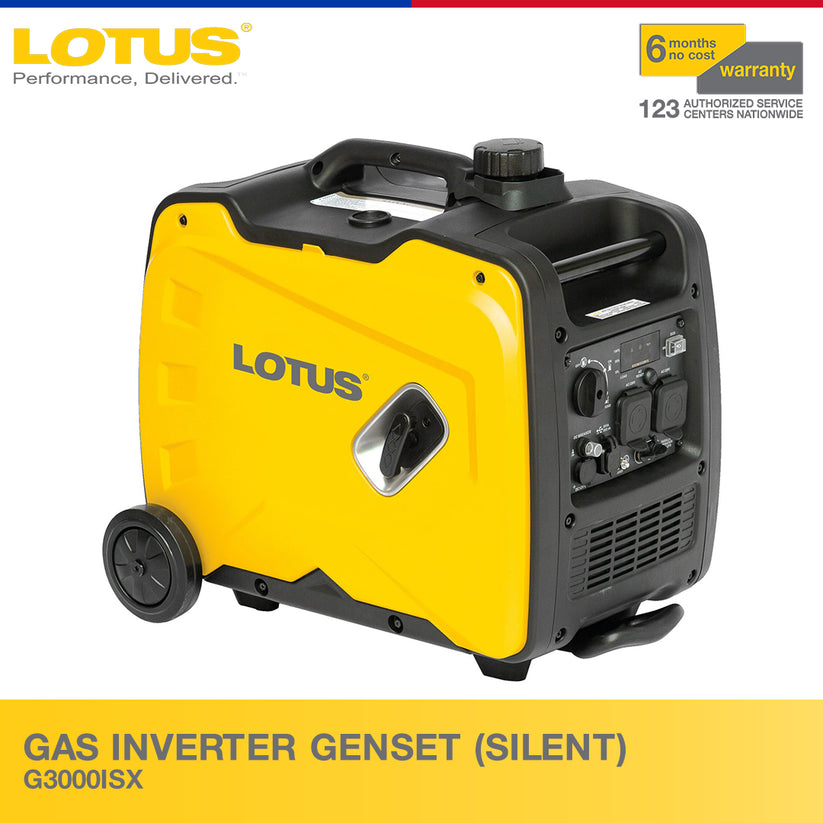 Lotus Gas Inverter Generator Set (SILENT) G2000ISX | G3000ISX | G4000I