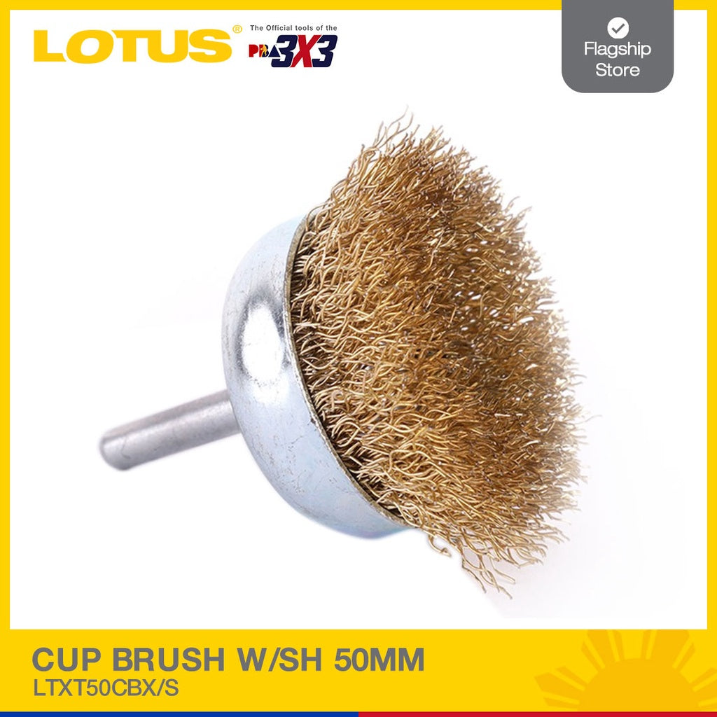 LOTUS CUP BRUSH W/SH 50MM #050A | LTXT50CBX/S – Lotus Tools Philippines