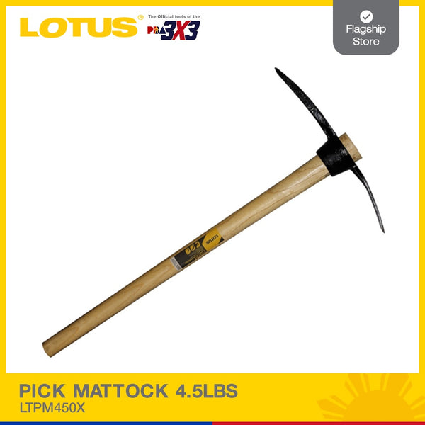 Lotus Pick Mattock 4.5LBS LTPM450X
