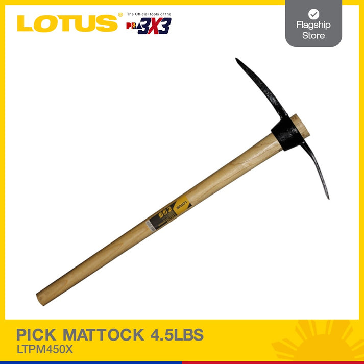 Lotus Pick Mattock 4.5LBS LTPM450X