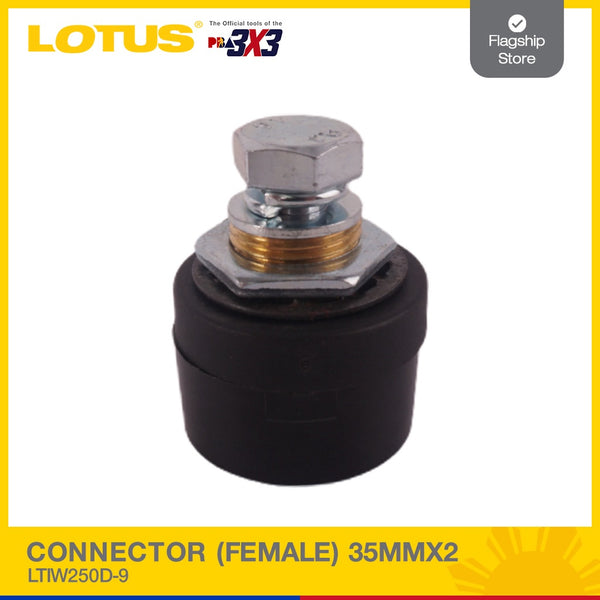 LOTUS CONNECTOR (FEMALE) 35MMX2 LTIW250D-9 – Lotus Tools Philippines
