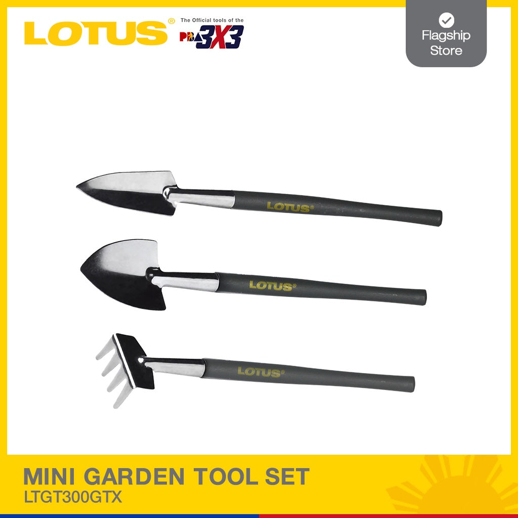 LOTUS MINI GARDEN TOOL SET LTGT300GTX – Lotus Tools Philippines