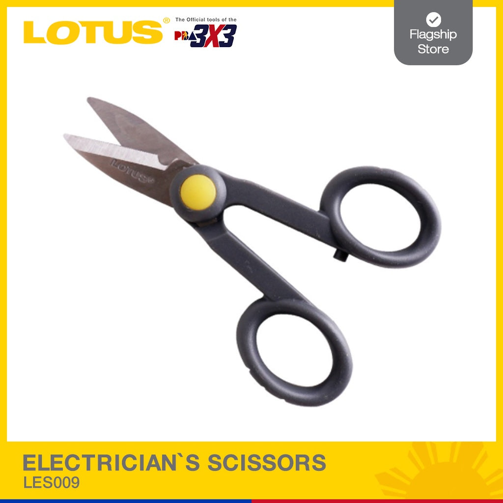 LOTUS ELECTRICIAN`S SCISSORS LES009 – Lotus Tools Philippines