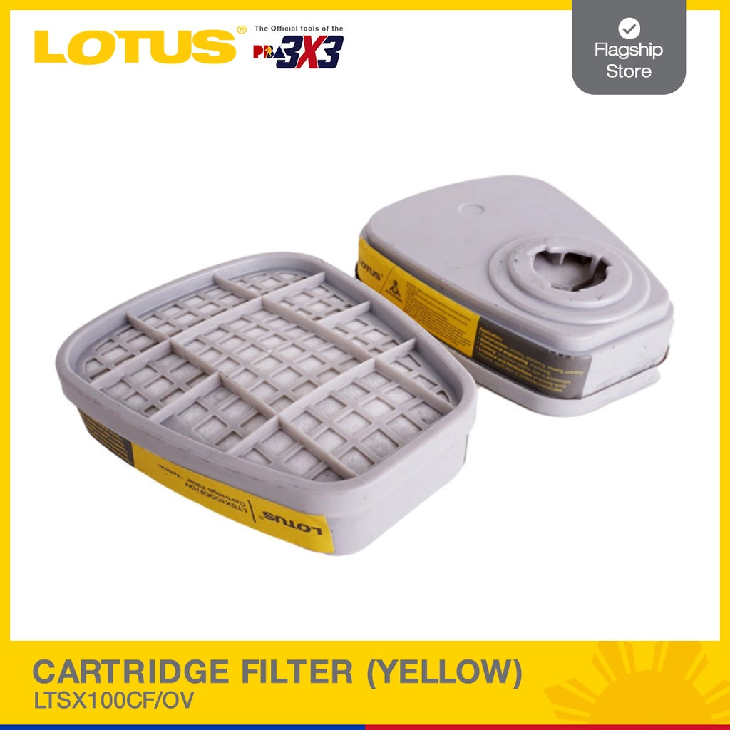 LOTUS CARTRIDGE FILTER (YELLOW) LTSX100CF/AM – Lotus Tools Philippines