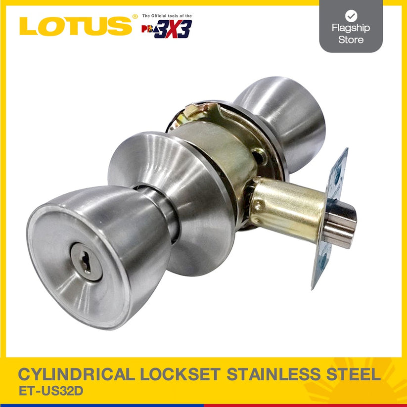 Lotus Cylindrical Lockset SS CL 588/ET-US32D