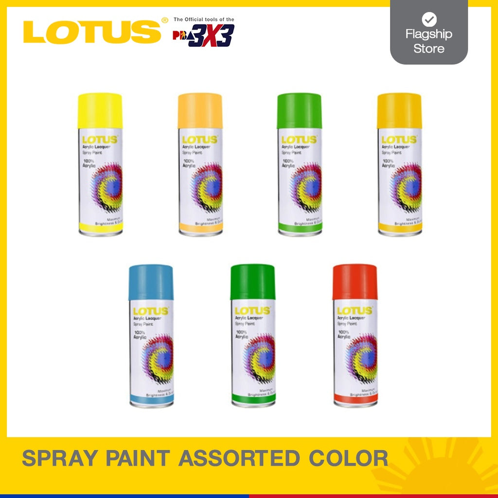 Lotus Spray Paint (Blue,Grey,Green,White,Black,Silver,Red,Matt Black ...