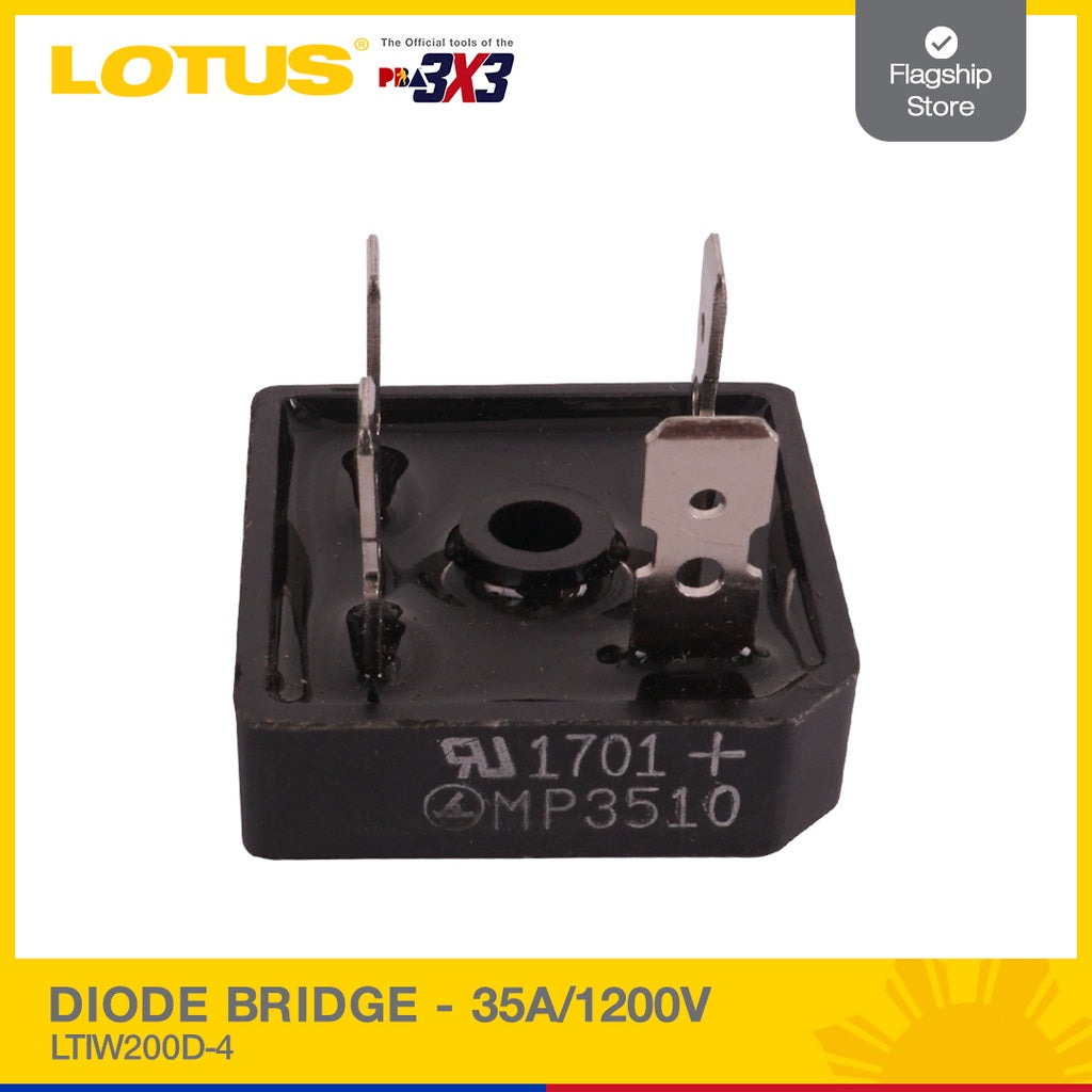 LOTUS DIODE BRIDGE - 35A/1200V LTIW200D-4 – Lotus Tools Philippines
