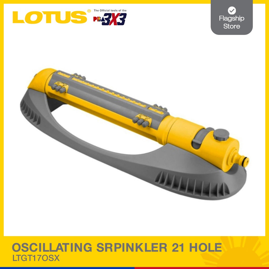 LOTUS OSCILLATING SPRINKLER 21 HOLE LTGT17OSX