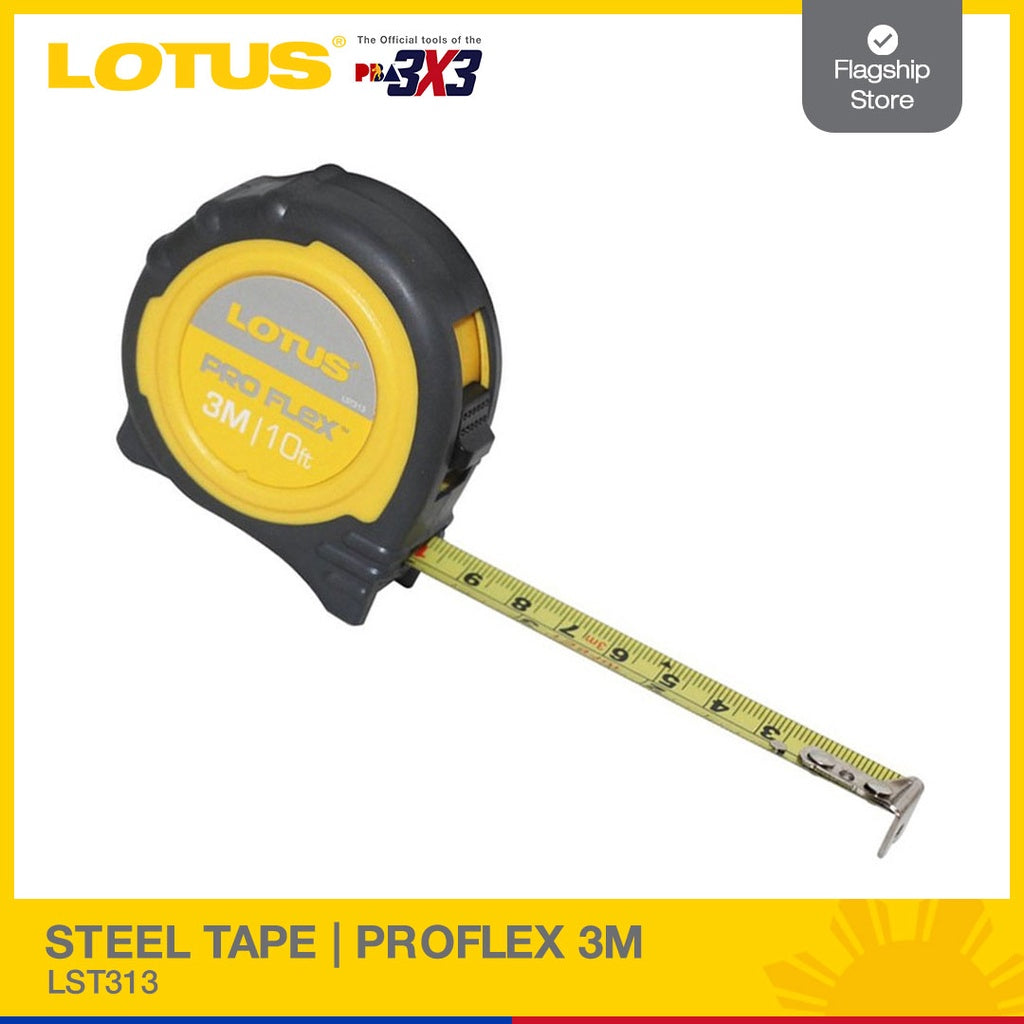 LOTUS STEEL TAPE | PROFLEX 3M LST313 – Lotus Tools Philippines