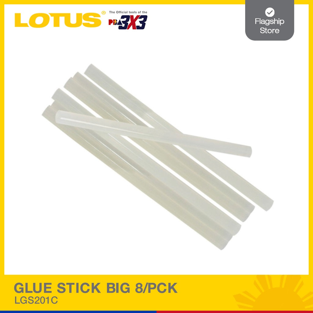 LOTUS GLUE STICK BIG 8/PCK LGS201C – Lotus Tools Philippines