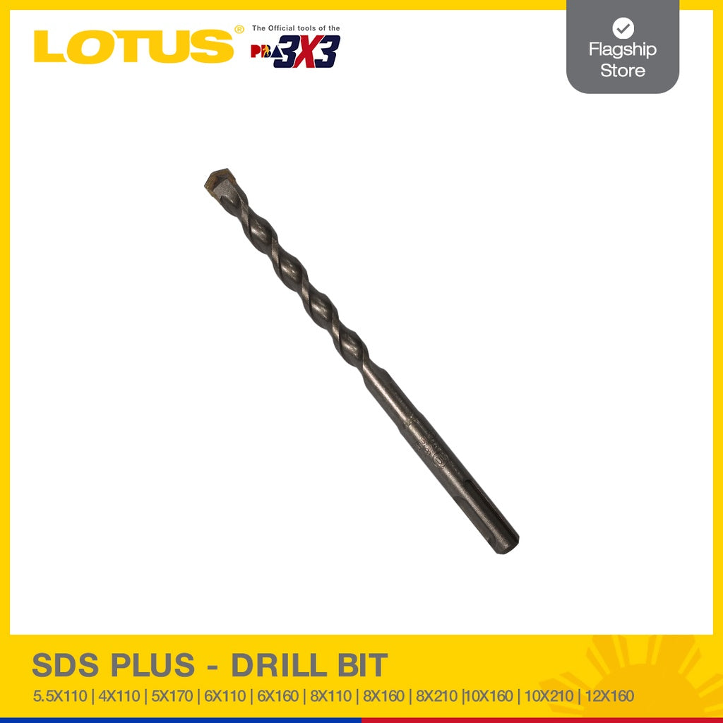 LOTUS SDS PLUS 6X110 #610 | LTXT6-110SBX – Lotus Tools Philippines