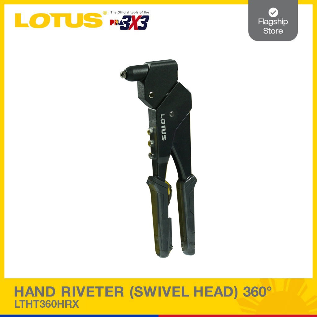 LOTUS HAND RIVETER (SWIVEL HEAD) 360 LHR901 – Lotus Tools Philippines