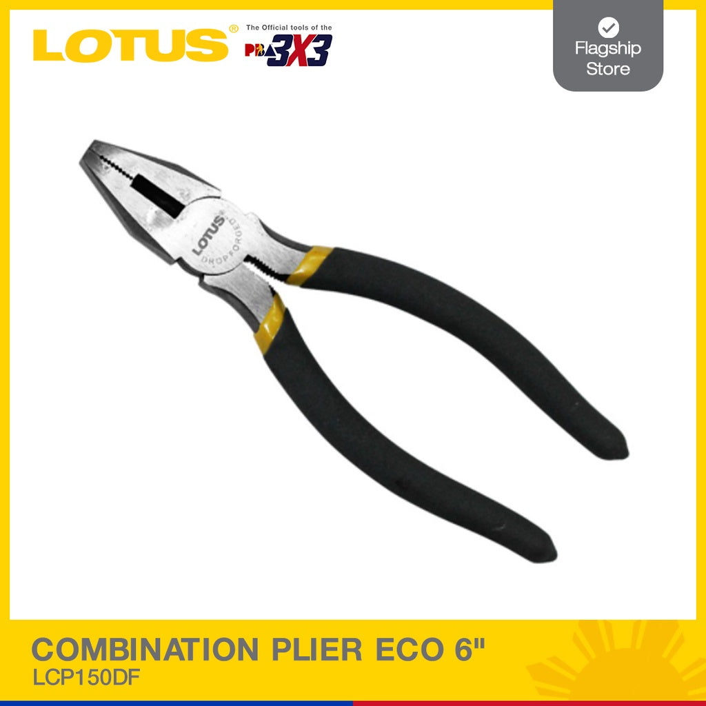 LOTUS COMBI PLIER ECO 6" LCP150DF – Lotus Tools Philippines