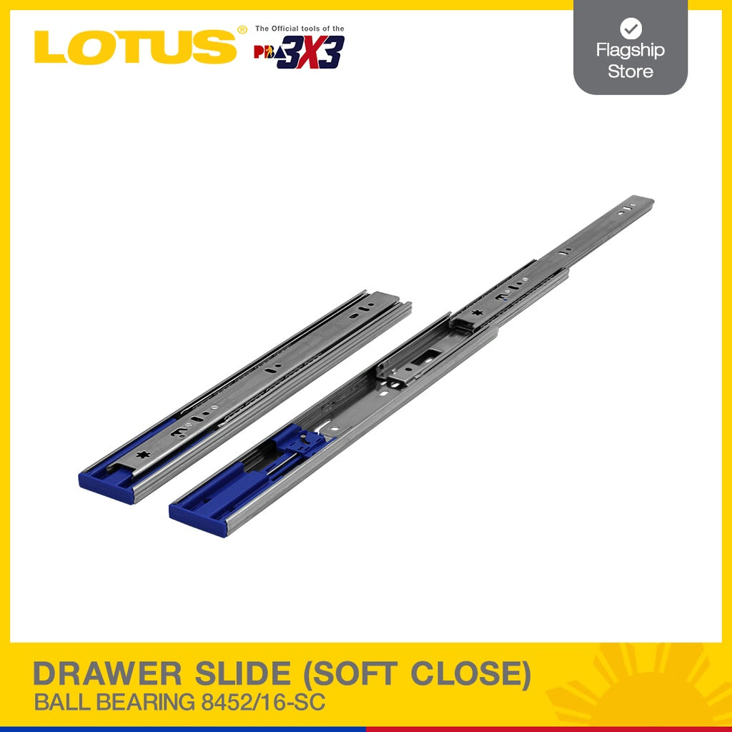 LOTUS DRAWER SLIDE BBS 8452/16-SC – Lotus Tools Philippines