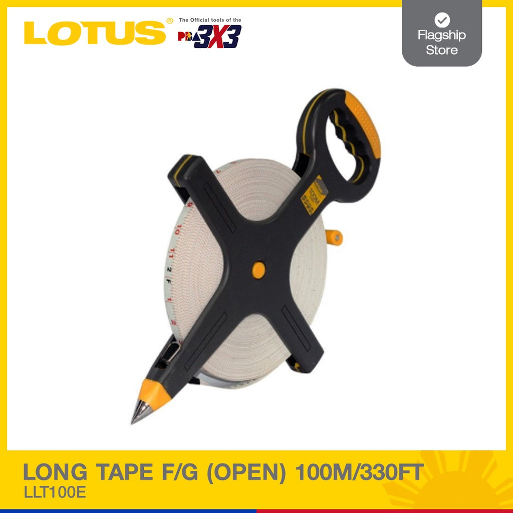 LOTUS LONG TAPE F/G (OPEN) 30M/100FT LLT30E