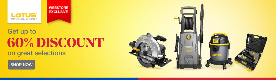 Power Tools, Outdoor Tools and Accessories | Lotus tools Philippines