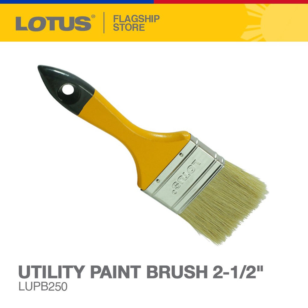 LOTUS UTILITY PAINT BRUSH 2-1/2" LUPB250 – Lotus Tools Philippines