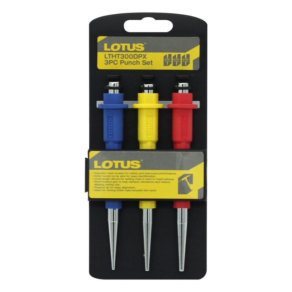 LOTUS PUNCH SET 3PC LTHT300DPX – Lotus Tools Philippines