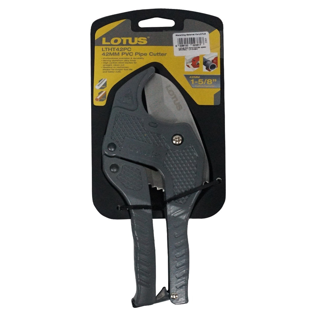 LOTUS PVC PIPE CUTTER 42MM #PC7001 | LTHT42PC – Lotus Tools Philippines