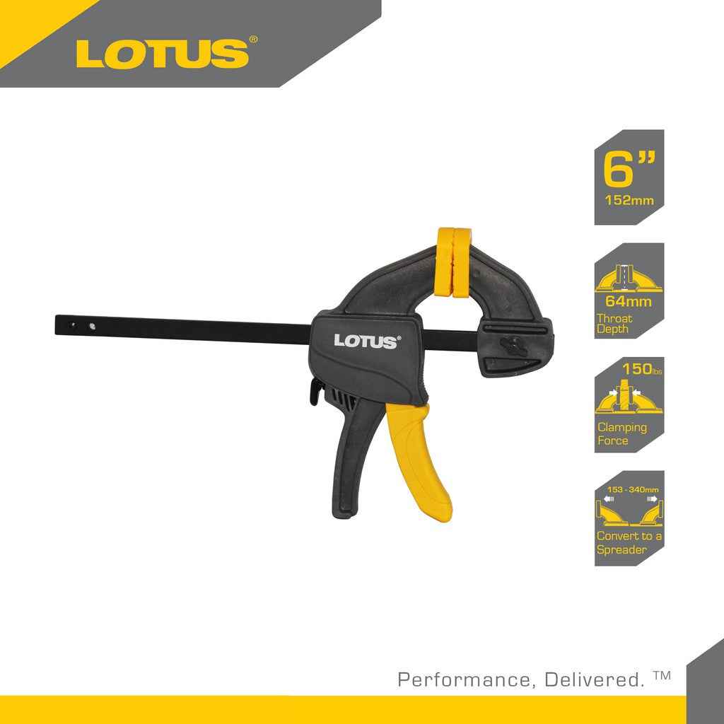 LOTUS BAR CLAMP/SPREADER 6" LT600BSX – Lotus Tools Philippines
