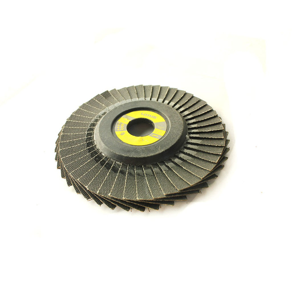LOTUS FLAP DISC (FLEX) 4" G120 LT4-120F2DX – Lotus Tools Philippines