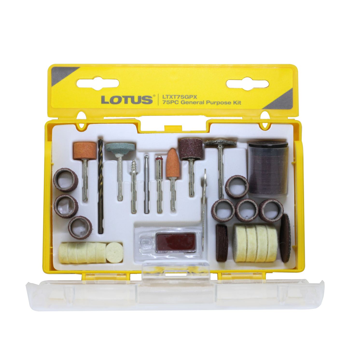 LOTUS GENERAL PURPOSE KIT 75PC LTXT75GPX – Lotus Tools Philippines