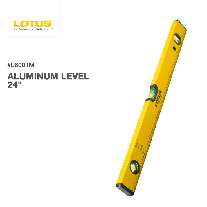 LOTUS ALUMINUM LEVEL 18" LAL4501M | LEVEL 24" LAL6001M