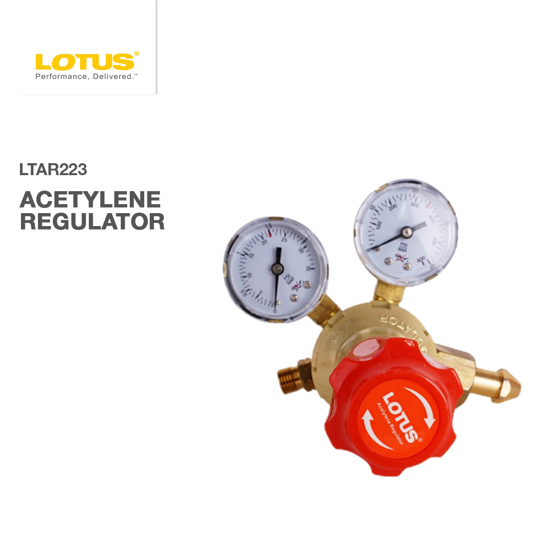 LOTUS ACETYLENE REGULATOR LTAR223