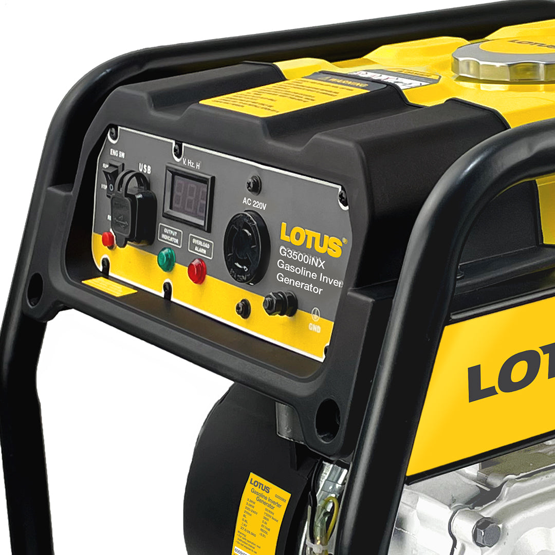 Lotus Gas Inverter Genset G3500INX | Generator – Lotus Tools Philippines
