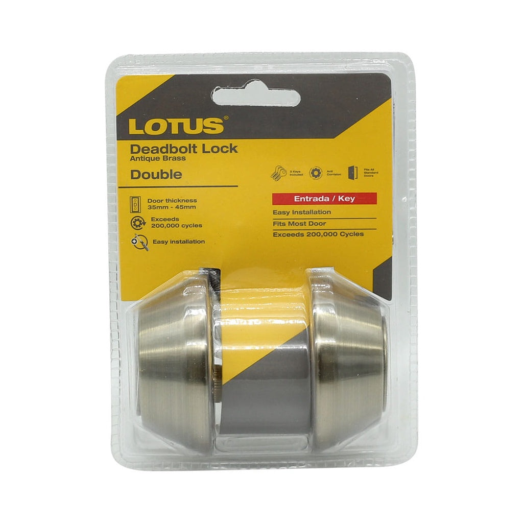 LOTUS DEADBOLT DOUBLE AB 8200/ET-US5 – Lotus Tools Philippines