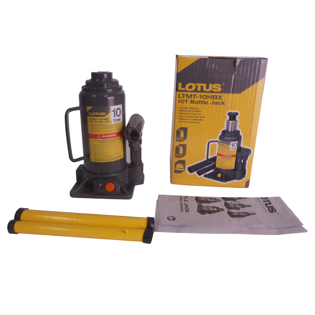 LOTUS BOTTLE JACK 10T LTMT-10HBX – Lotus Tools Philippines