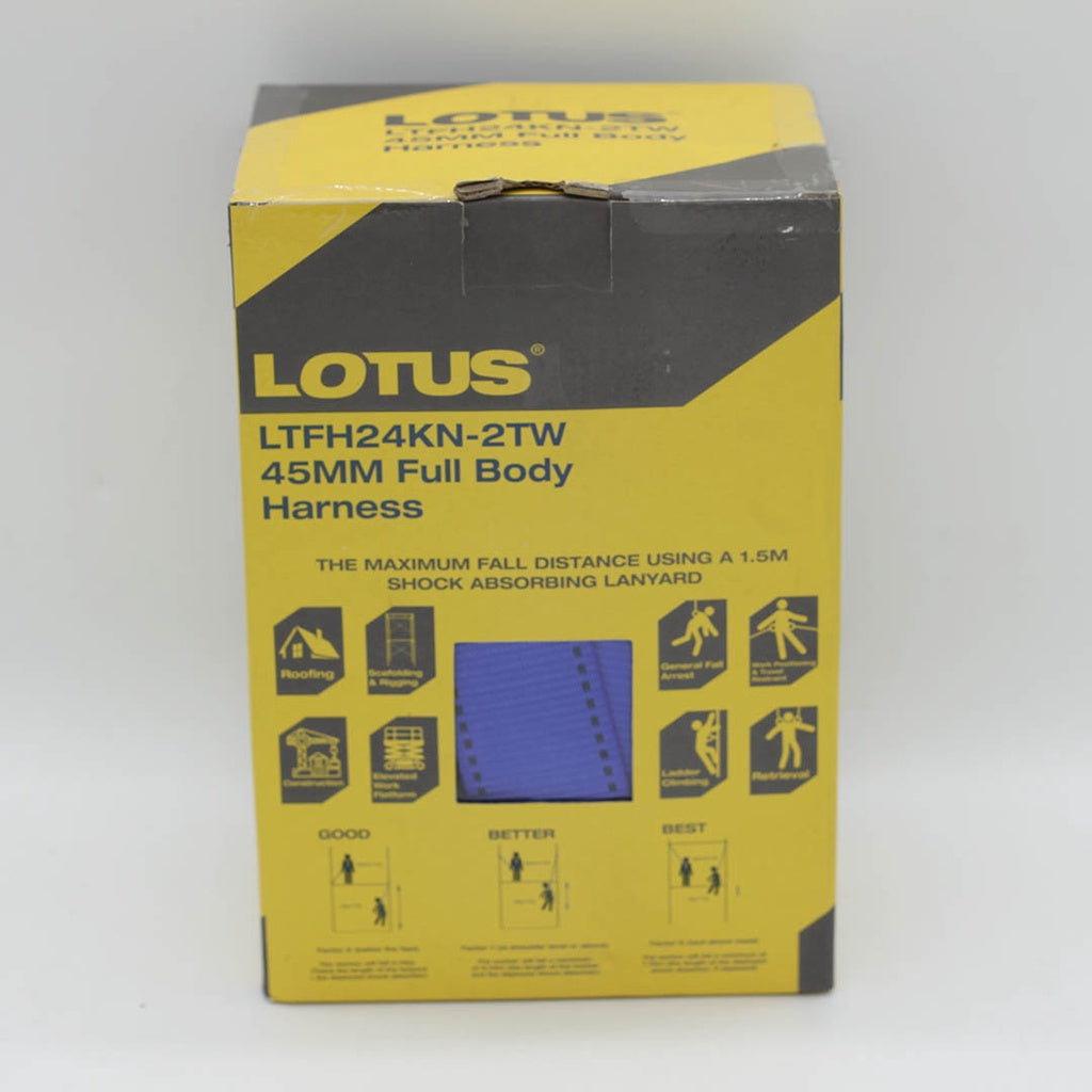LOTUS FULL BODY HARNESS 45MM LTFH24KN-2TW – Lotus Tools Philippines