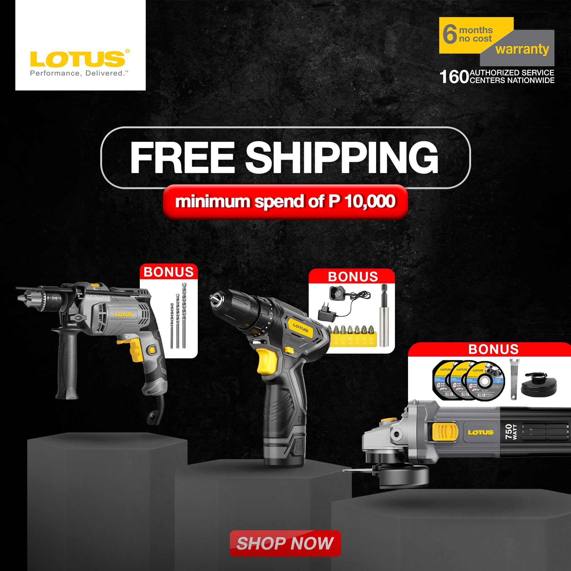 Power Tools, Outdoor Tools and Accessories | Lotus tools Philippines