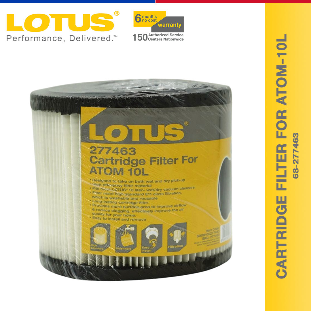 Lotus Cartridge Filter FOR PRO-20L 68-277470 - Replacement Filter | Va ...