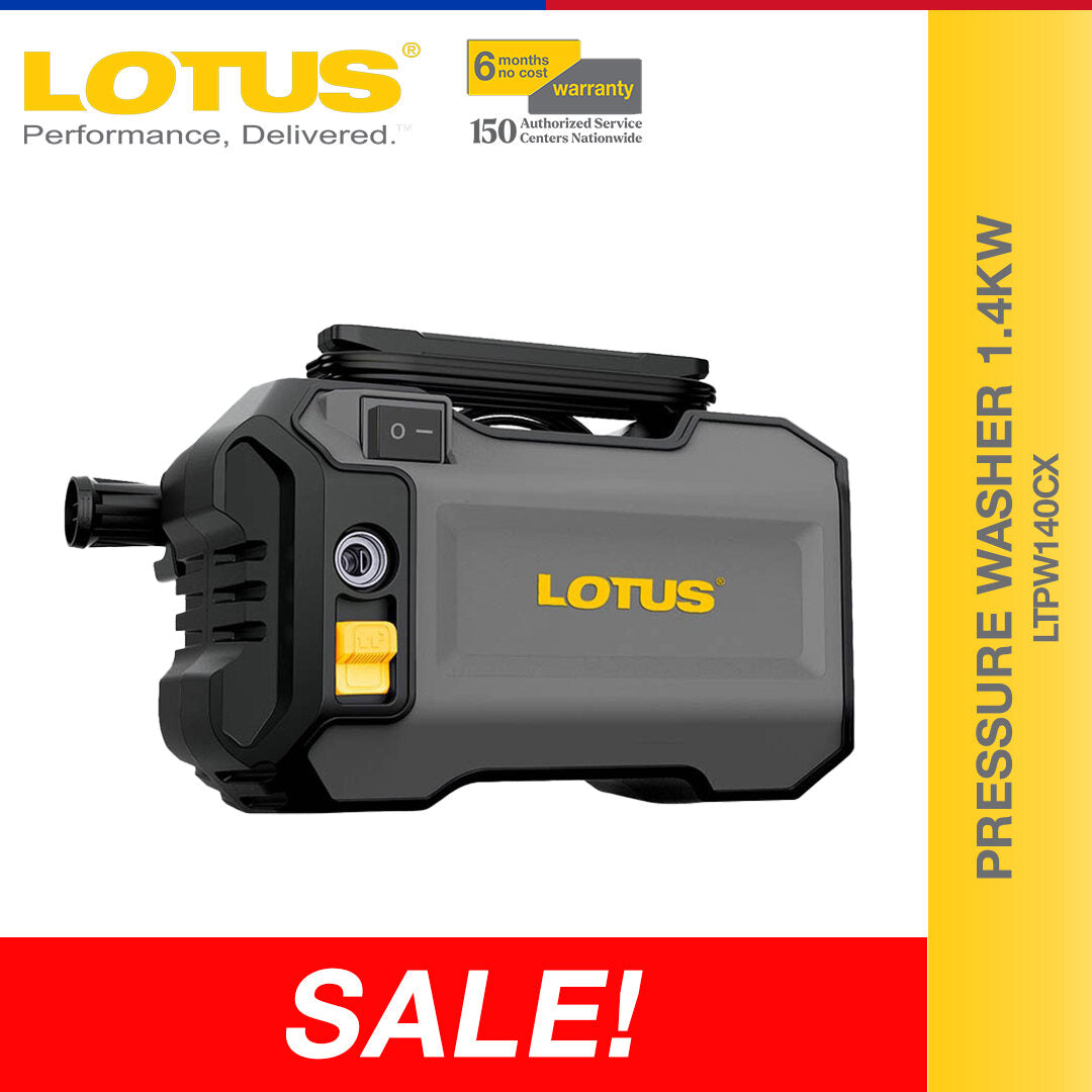 SALE! (REFURBISHED) LOTUS PRESSURE WASHER (HORIZONTAL) LTPW140CX