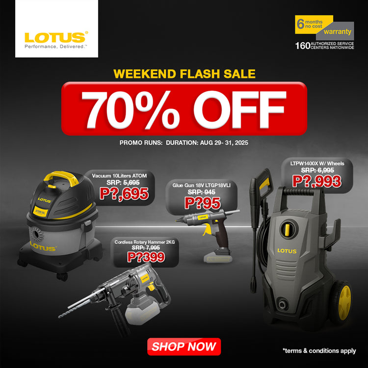 Power Tools, Outdoor Tools and Accessories | Lotus tools Philippines