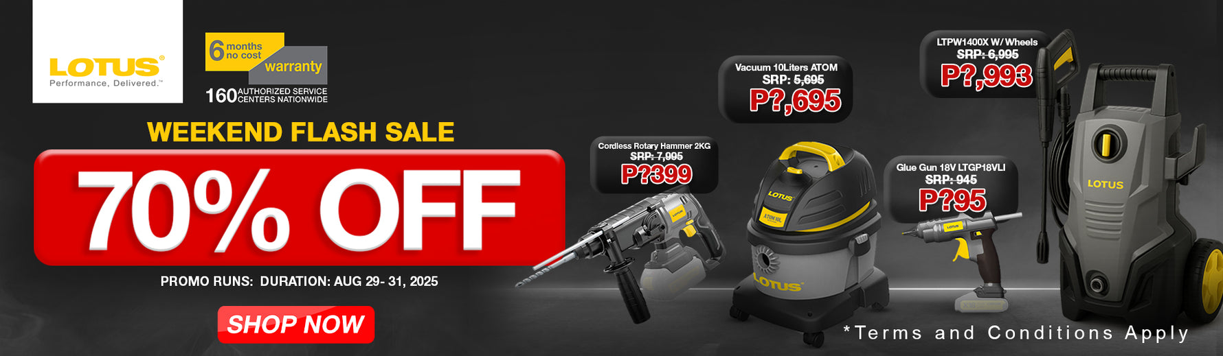 Power Tools, Outdoor Tools and Accessories | Lotus tools Philippines