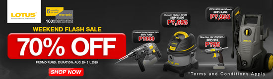 Power Tools, Outdoor Tools and Accessories | Lotus tools Philippines