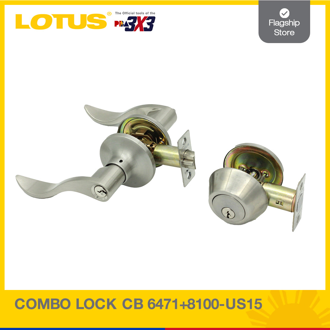 Lotus Combo Lock CB 6471+8100-US15