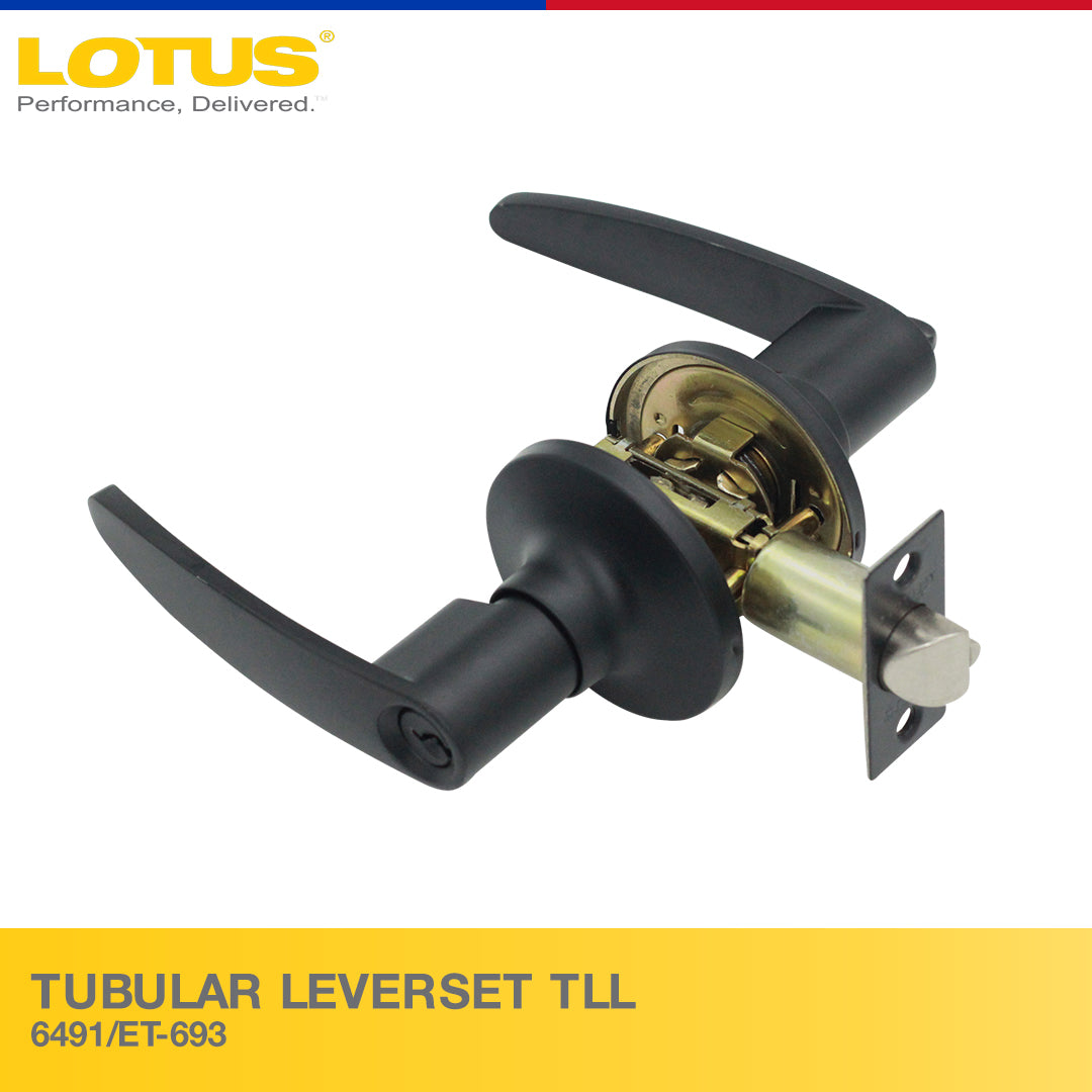 Lotus Tubular Leverset TLL 6491/ET-693 | TLL 6491/ET-693 - Door Hardwa ...