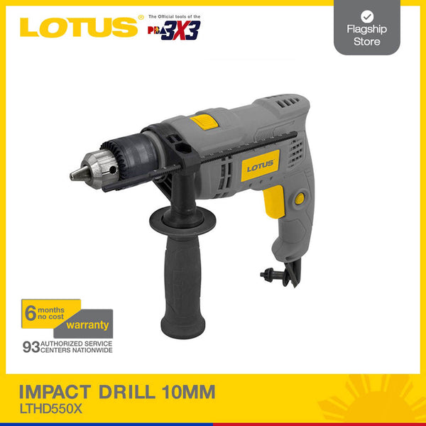 LOTUS IMPACT DRILL 10MM #10REP | LTHD550X – Lotus Tools Philippines