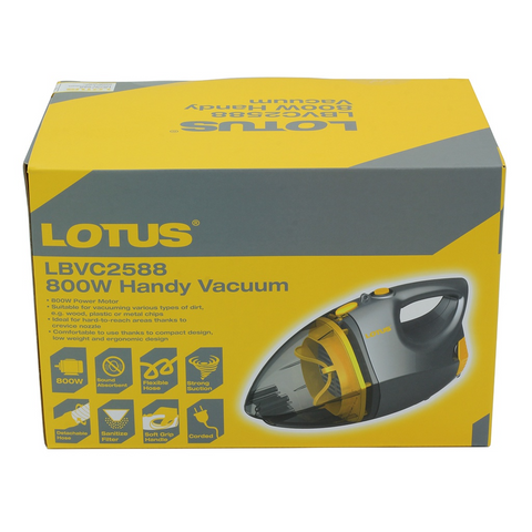 LOTUS HANDY VACUUM 800W LBVC2588 – Lotus Tools Philippines