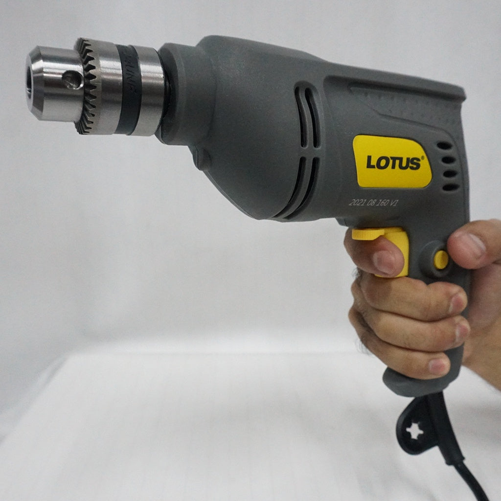 LOTUS ROTARY DRILL 10MM 400W LTDR400RE – Lotus Tools Philippines