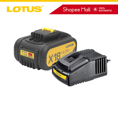 LOTUS BATTERY 18V 4.0AH X-LINE LTBP18G-4 – Lotus Tools Philippines