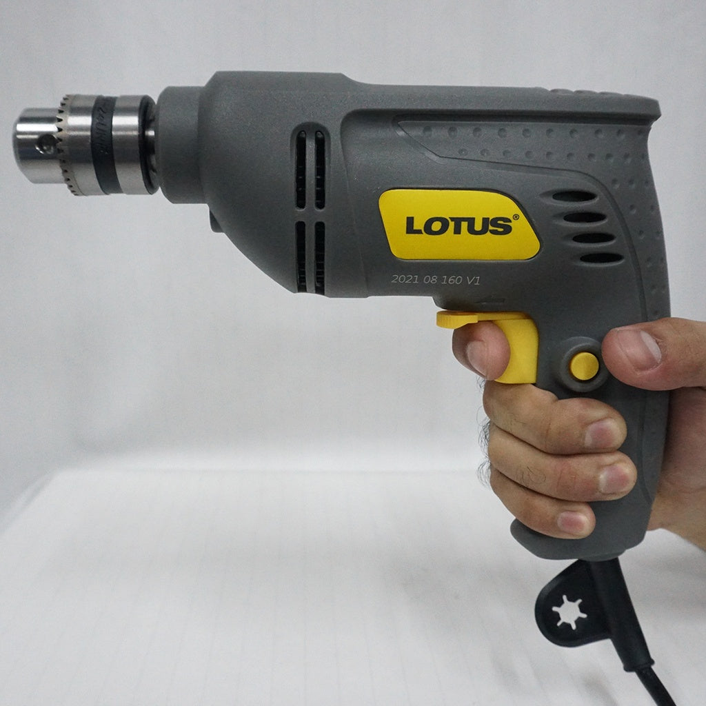 LOTUS ROTARY DRILL 10MM 400W LTDR400RE – Lotus Tools Philippines
