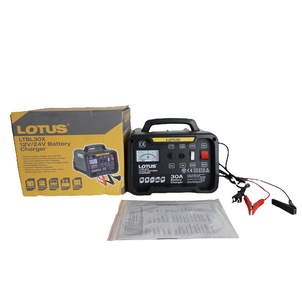 LOTUS BATTERY CHARGER LTBL30X – Lotus Tools Philippines